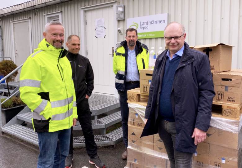 Lantmännen Agroetanol och Reppe skänker handsprit till kommuner ...